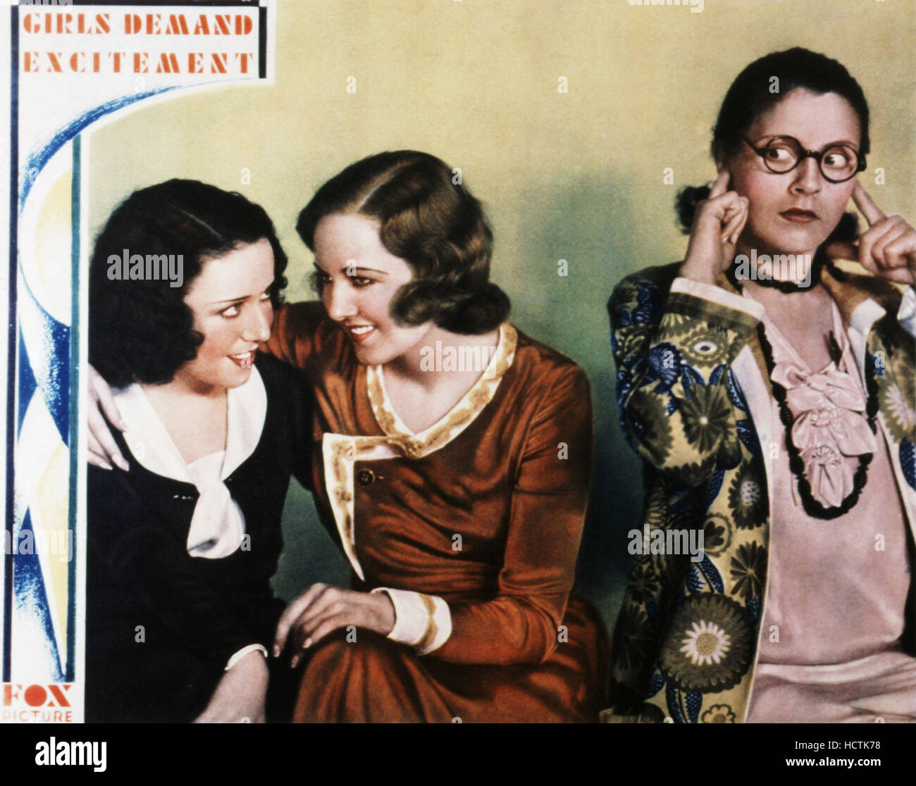 GIRLS DEMAND EXCITEMENT, Marion Byron, Virginia Cherrill, Martha ...