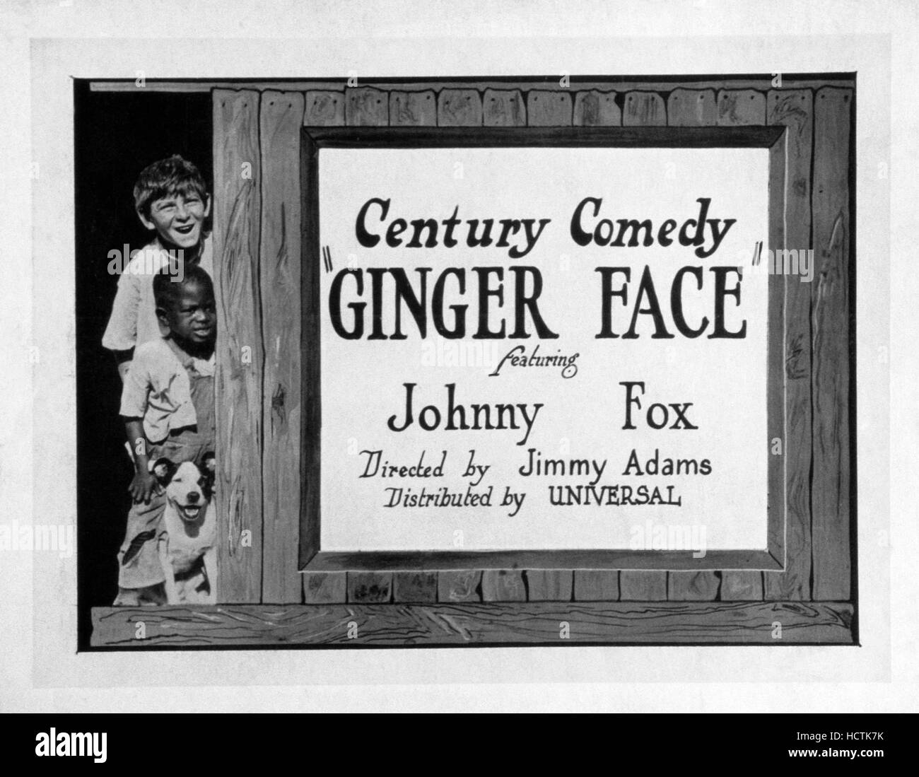 GINGER FACE, from top: Johnny Fox, Ernest 'Sunshine Sammy' Morrison ...