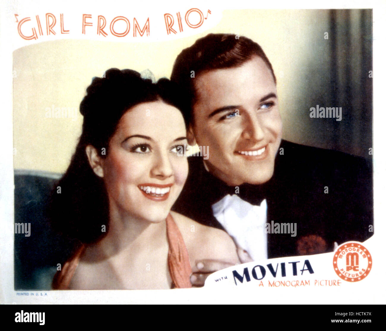 GIRL FROM RIO, Movita, Warren Hull, 1939 Stock Photo - Alamy