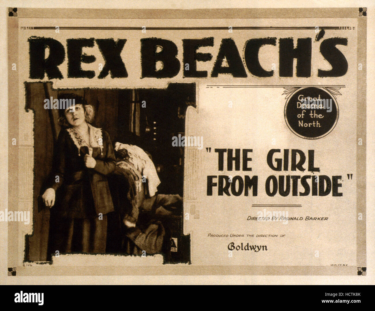 THE GIRL FROM OUTSIDE, Clara Horton, 1919 Stock Photo - Alamy