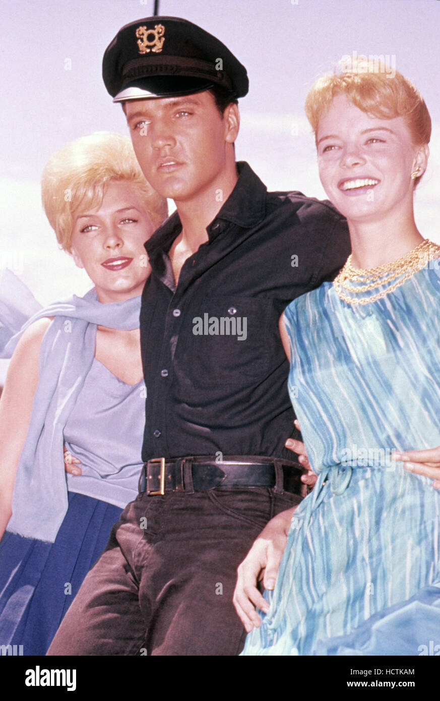 GIRLS! GIRLS! GIRLS!, from left: Stella Stevens, Elvis Presley, Laurel ...