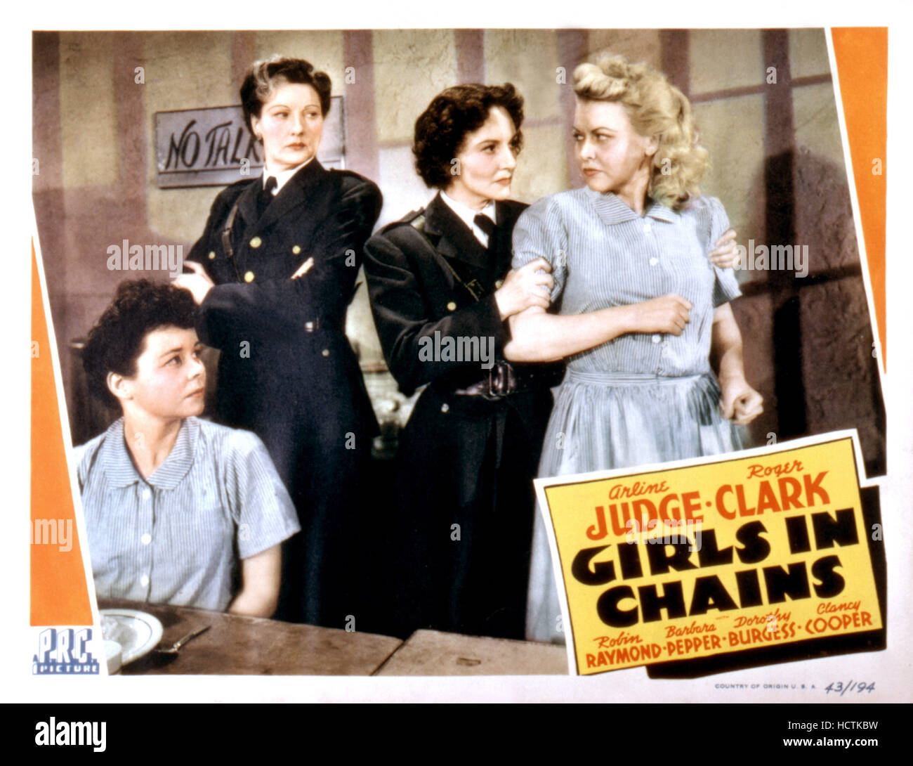 GIRLS IN CHAINS, Robin Raymond, Betty Blythe, Dorothy Burgess, Barbara ...