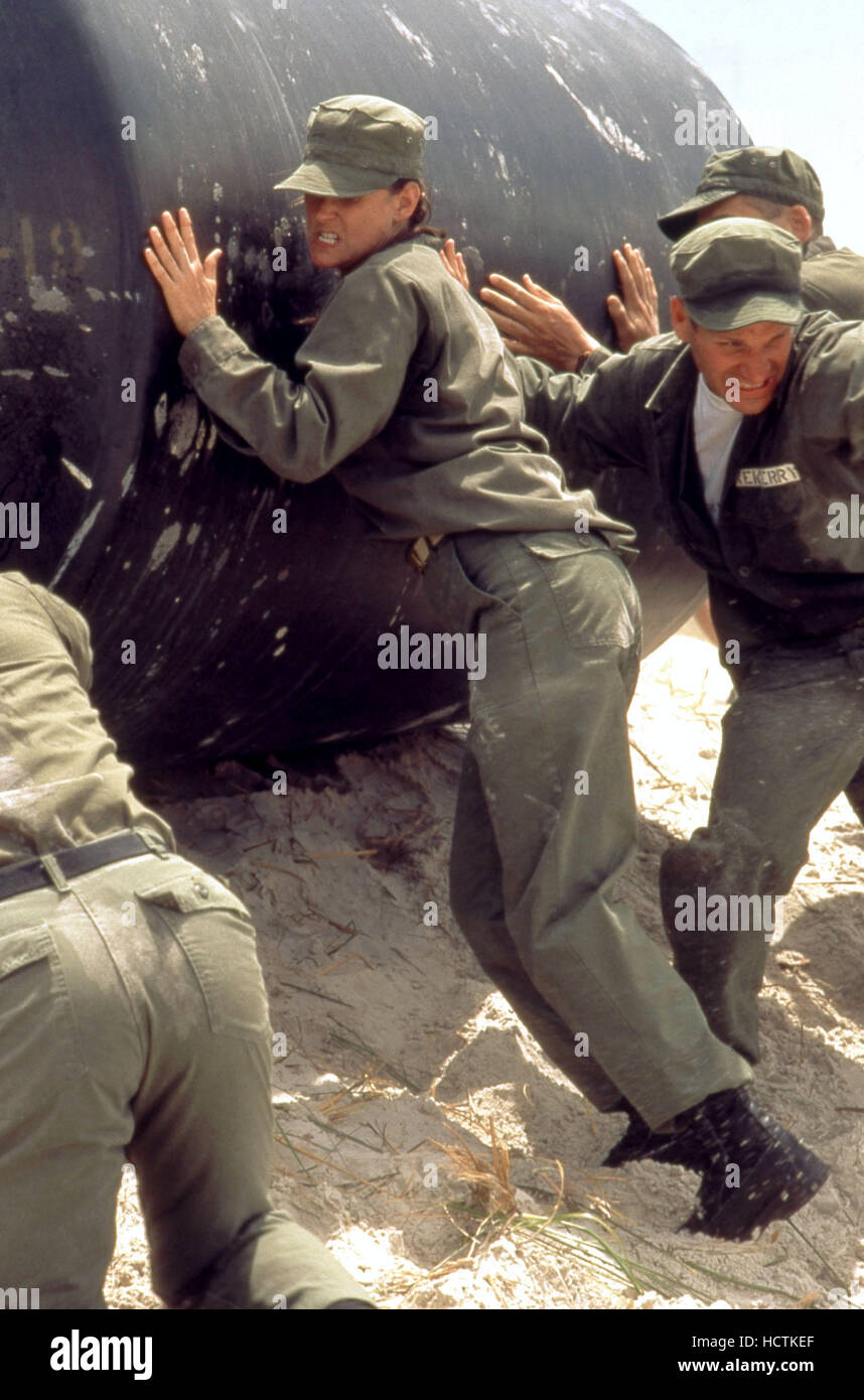 G.I. JANE, Demi Moore, 1997, (c)Buena Vista Pictures/courtesy Everett ...