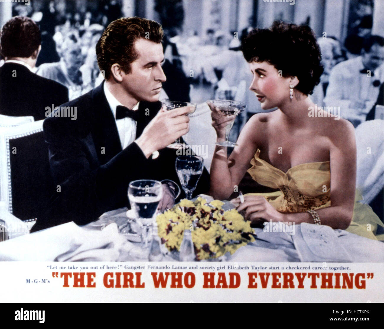 THE GIRL WHO HAD EVERYTHING, Fernando Lamas, Elizabeth Taylor, 1953 ...