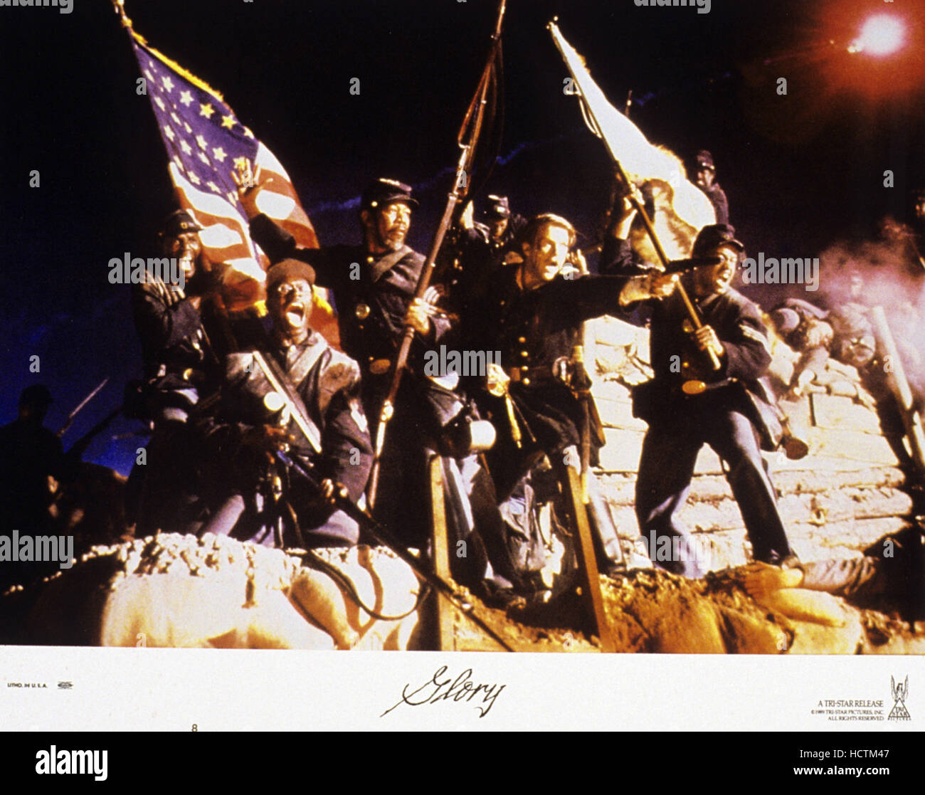 GLORY, Andre Braugher, Morgan Freeman, Matthew Broderi ck, Denzel ...