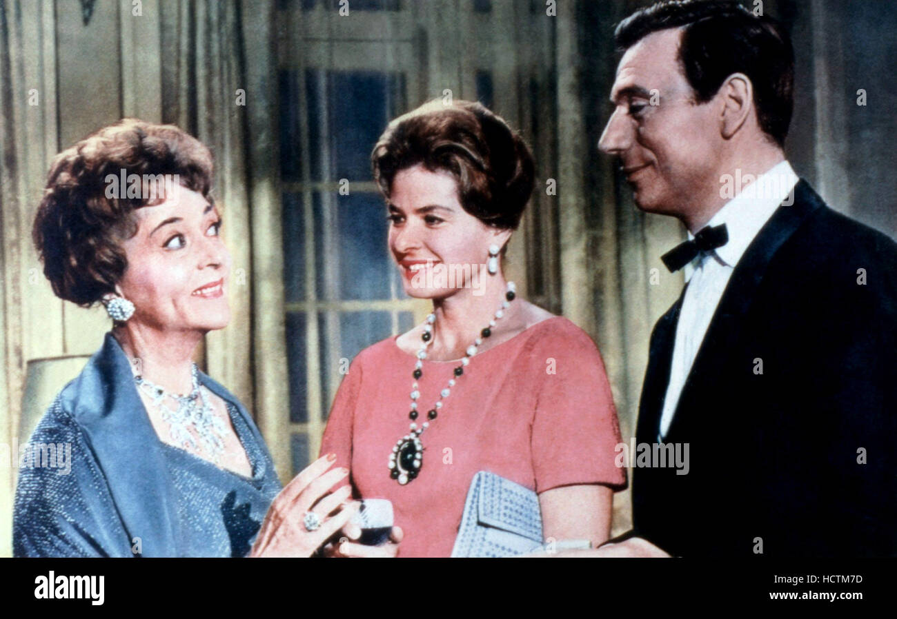 GOODBYE AGAIN, Jessie Royce Landis, Ingrid Bergman, Yves Montand, 1961 ...