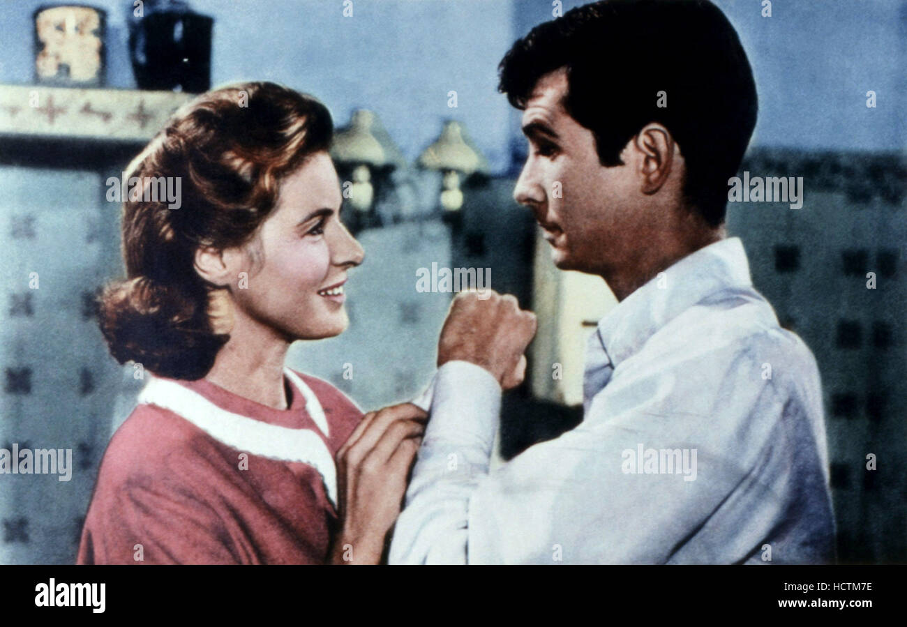 GOODBYE AGAIN, Ingrid Bergman, Anthony Perkins, 1961 Stock Photo - Alamy