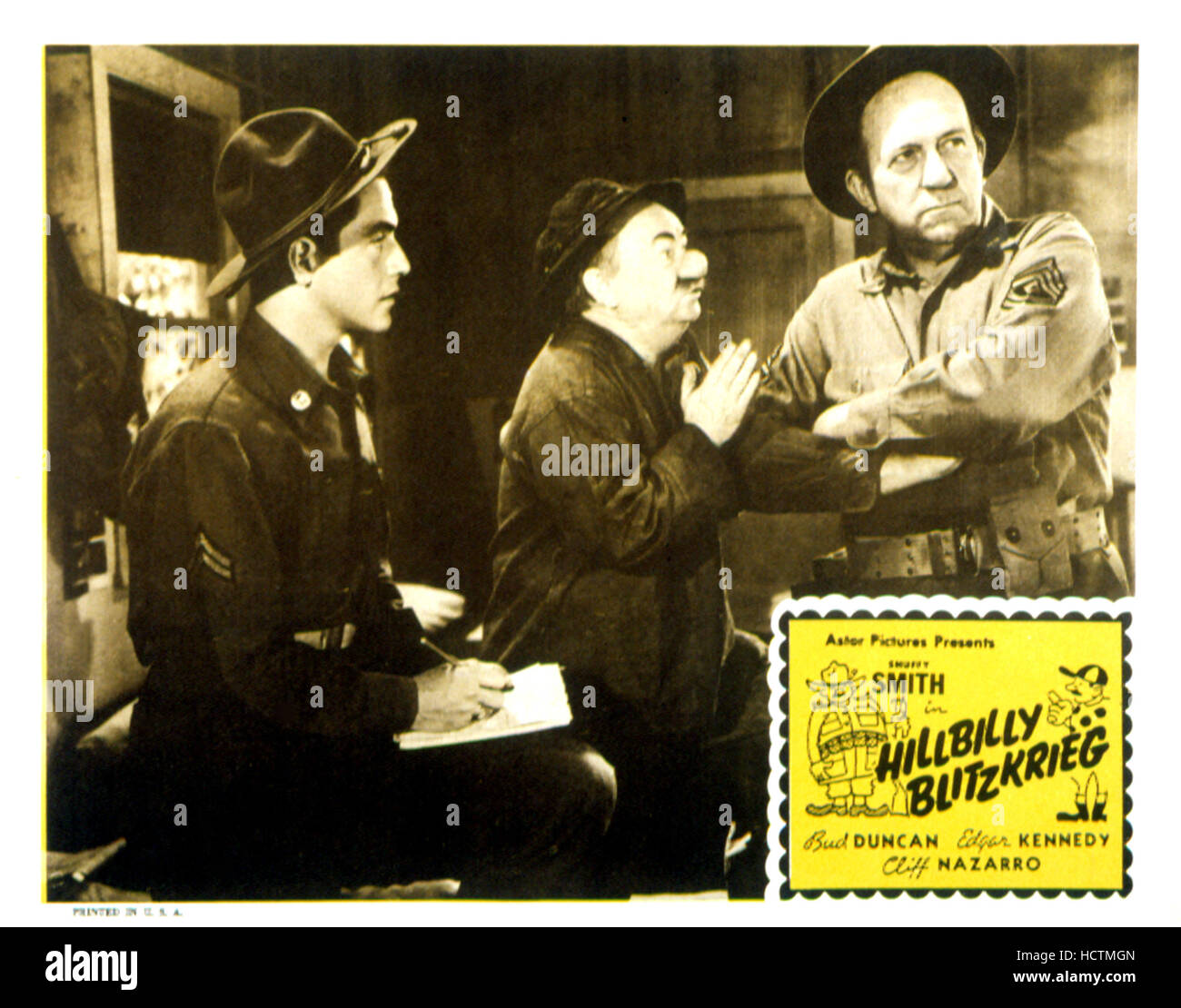 HILLBILLY BLITZKRIEG, Bud Duncan, Edgar Kennedy, 1942 Stock Photo - Alamy