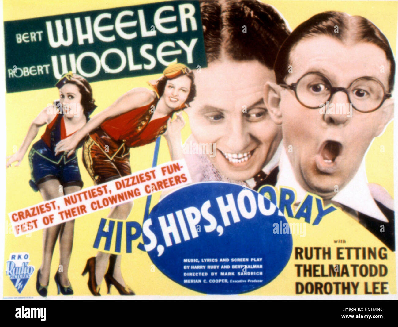 HIPS, HIPS HORRAY, Bert Wheeler, Robert Woolsey, 1934 Stock Photo - Alamy