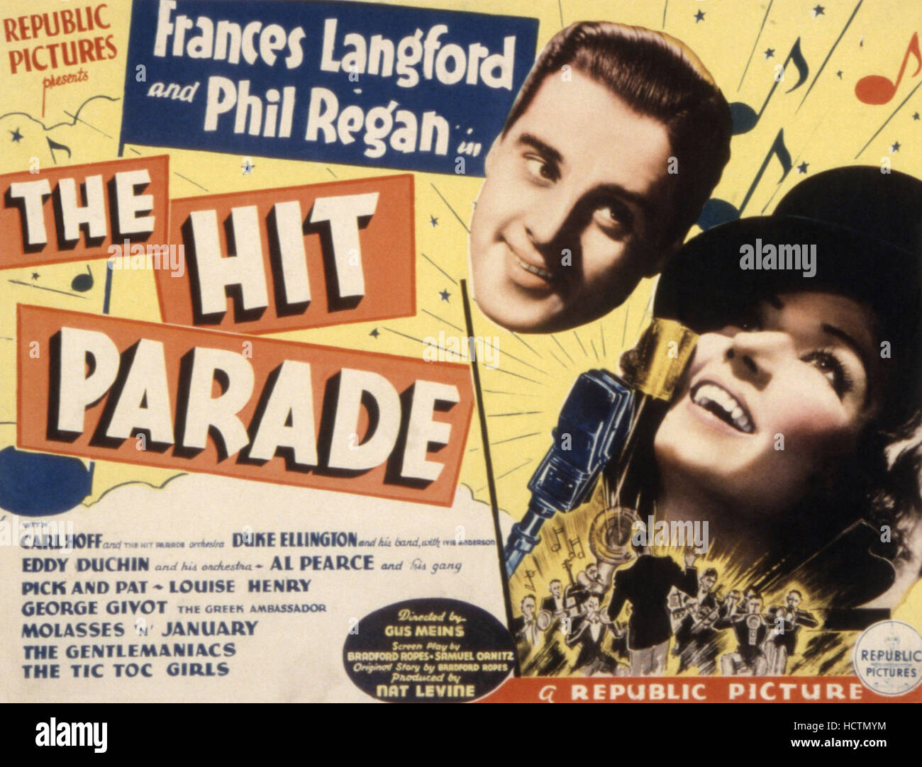 HIT PARADE OF 1937, (aka THE HIT PARADE), Phil Regan, Frances Langford ...