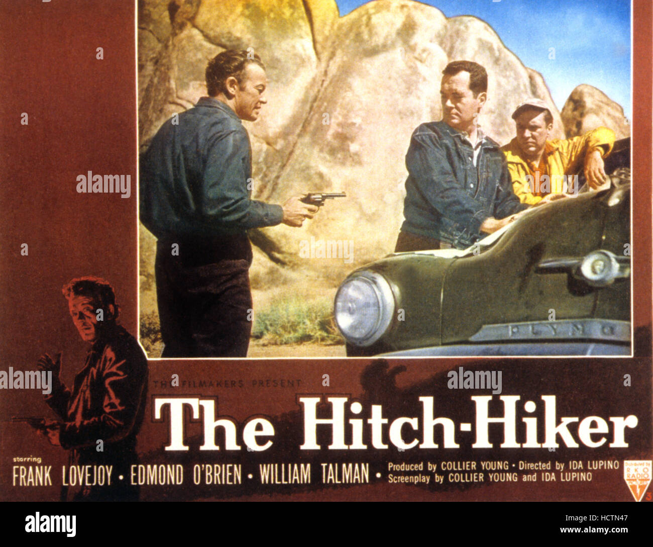 THE HITCH-HIKER, William Talman, Frank Lovejoy, Edmond O'Brien, 1953 ...