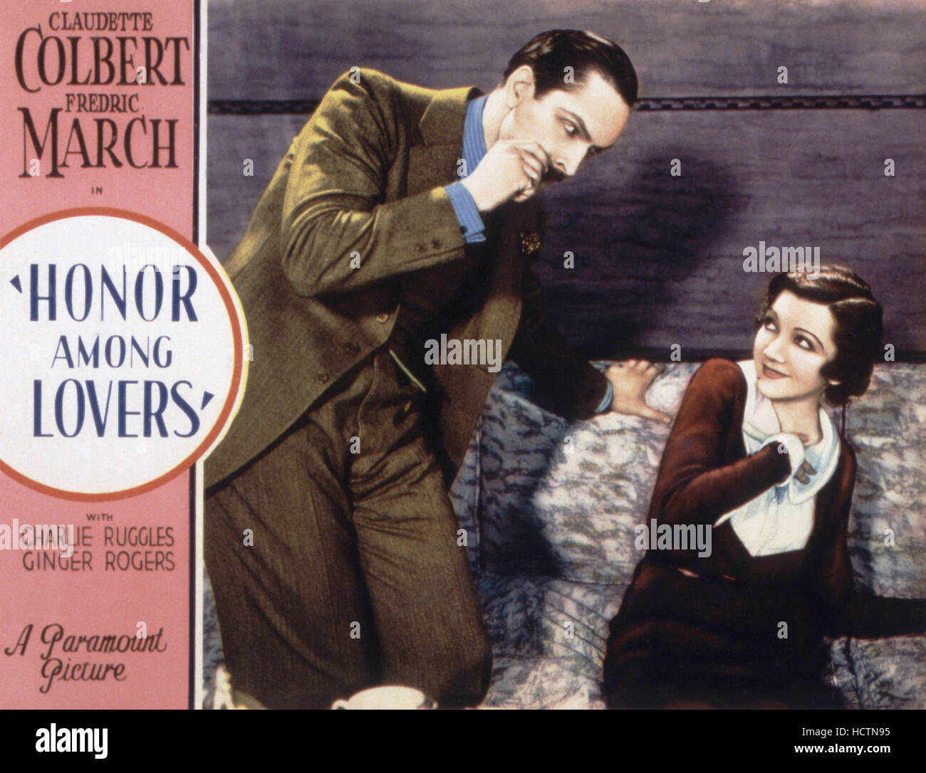HONOR AMONG LOVERS, Frederic March, Claudette Colbert, 1931 Stock Photo ...