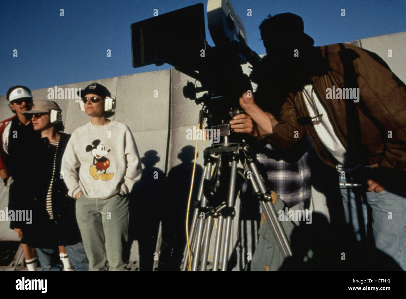 HOME FOR THE HOLIDAYS, director Jodie Foster (in Mickey Mouse ...
