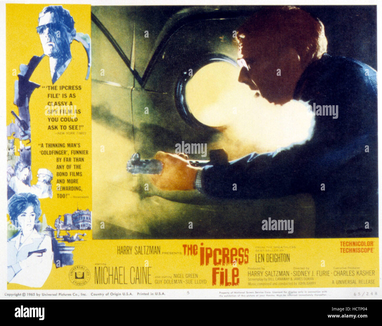 THE IPCRESS FILE, Michael Caine, 1965 Stock Photo - Alamy