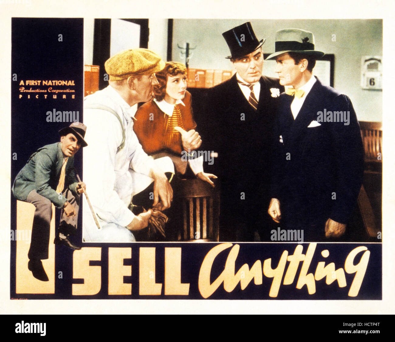 I SELL ANYTHING, second from left: Ann Dvorak, center: Pat O'Brien ...