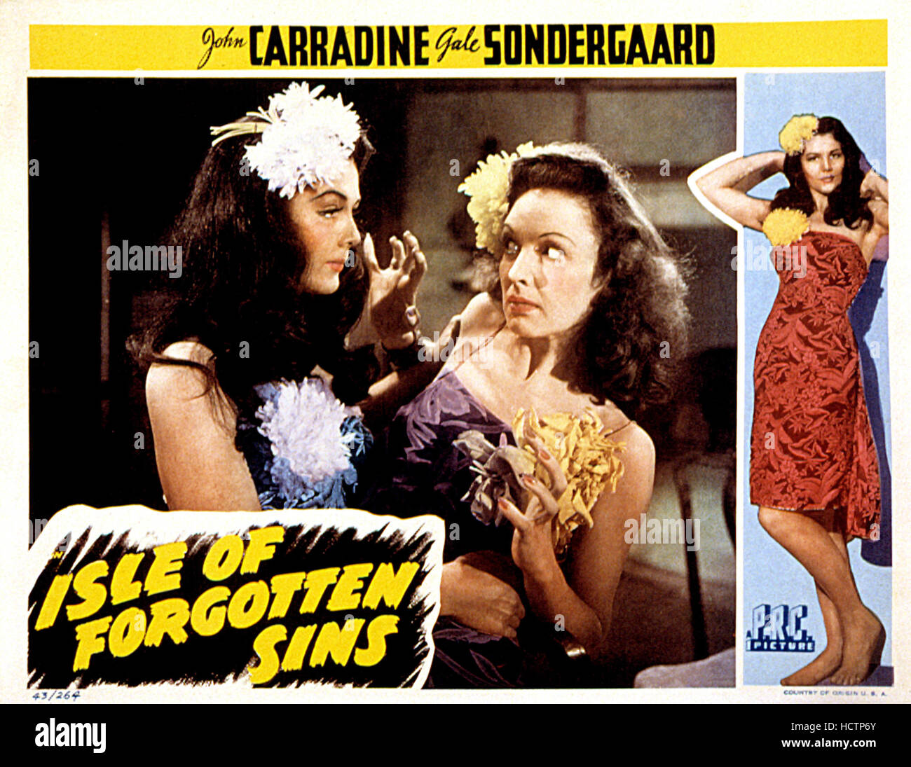 ISLE OF FORGOTTEN SINS, Veda Ann Borg, 1943 Stock Photo - Alamy