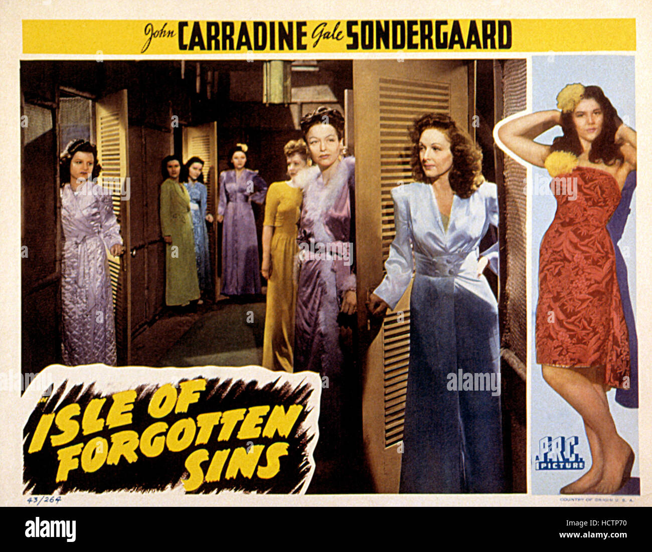 ISLE OF FORGOTTEN SINS, Gale Sondergaard, Veda Ann Borg, 1943 Stock ...