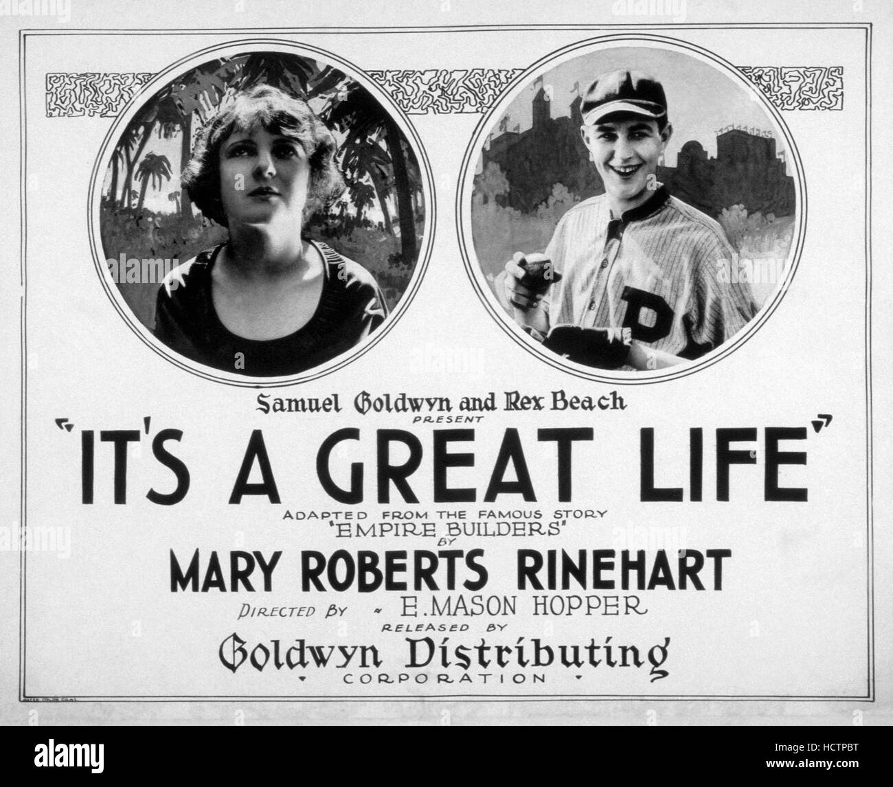 IT'S A GREAT LIFE, from left: Molly Malone, Cullen Landis, 1920 Stock ...