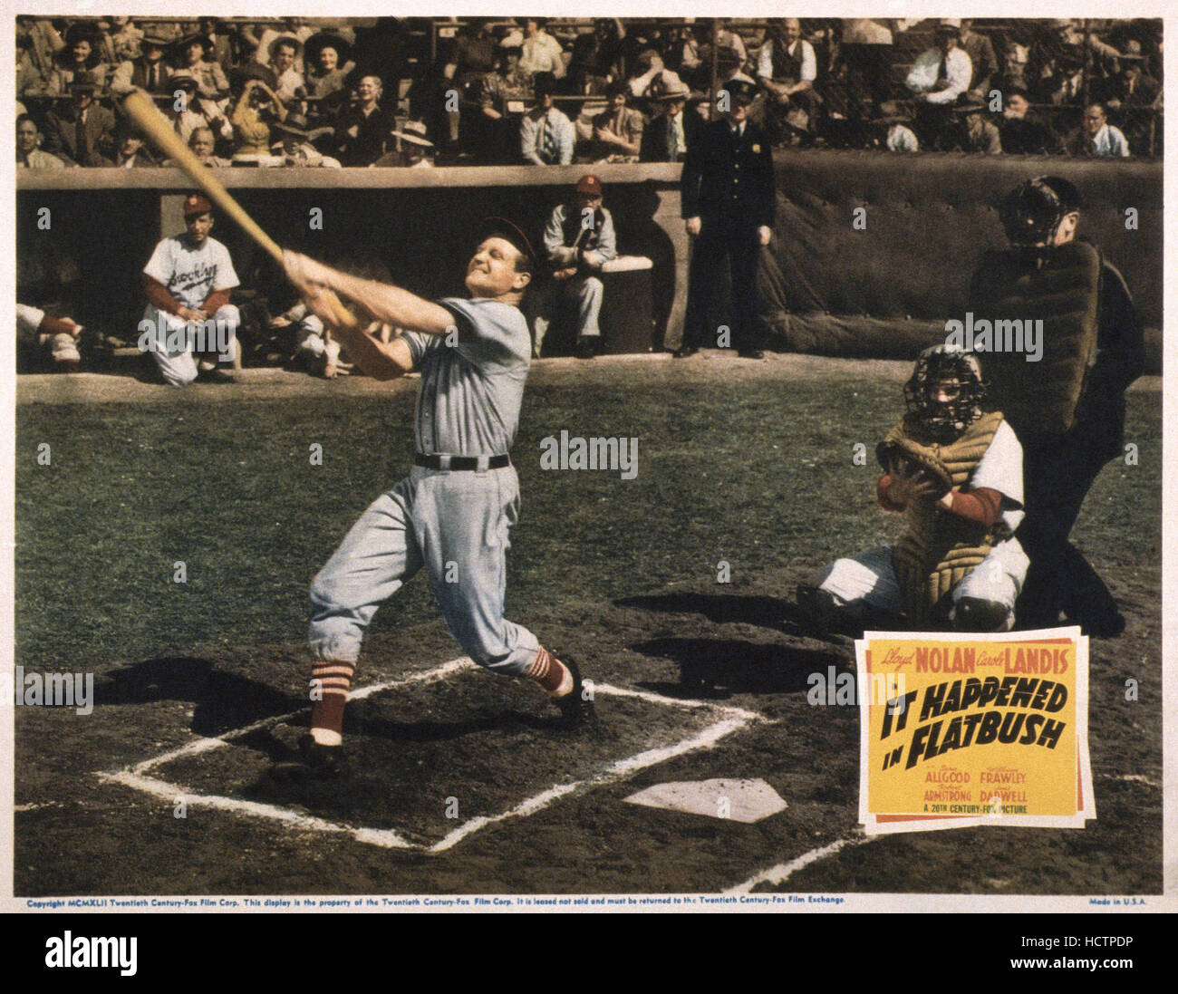 IT HAPPENED IN FLATBUSH, US lobbycard, 1942, TM & Copyright © 20th ...