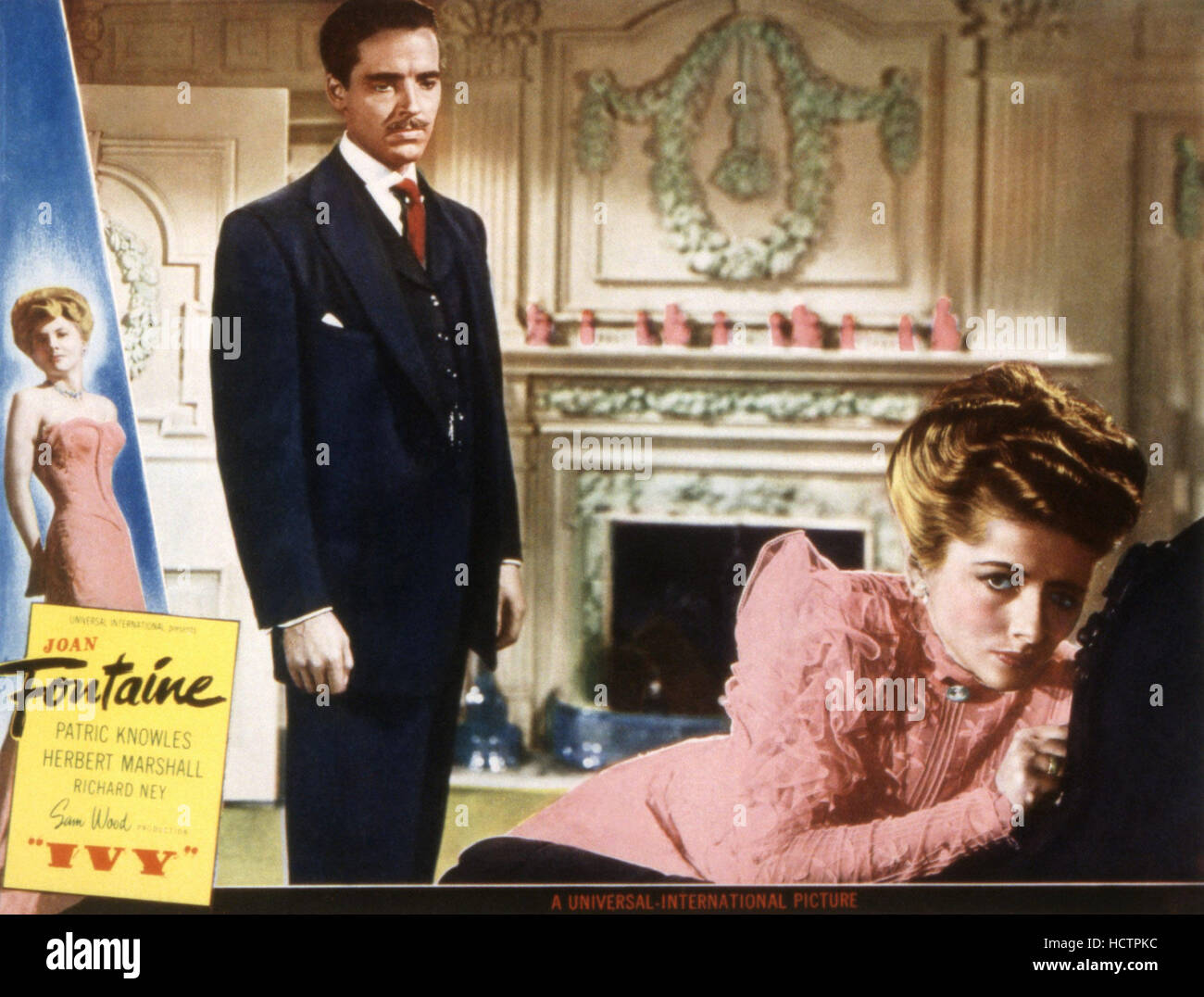 IVY, Richard Ney, Joan Fontaine, 1947 Stock Photo - Alamy