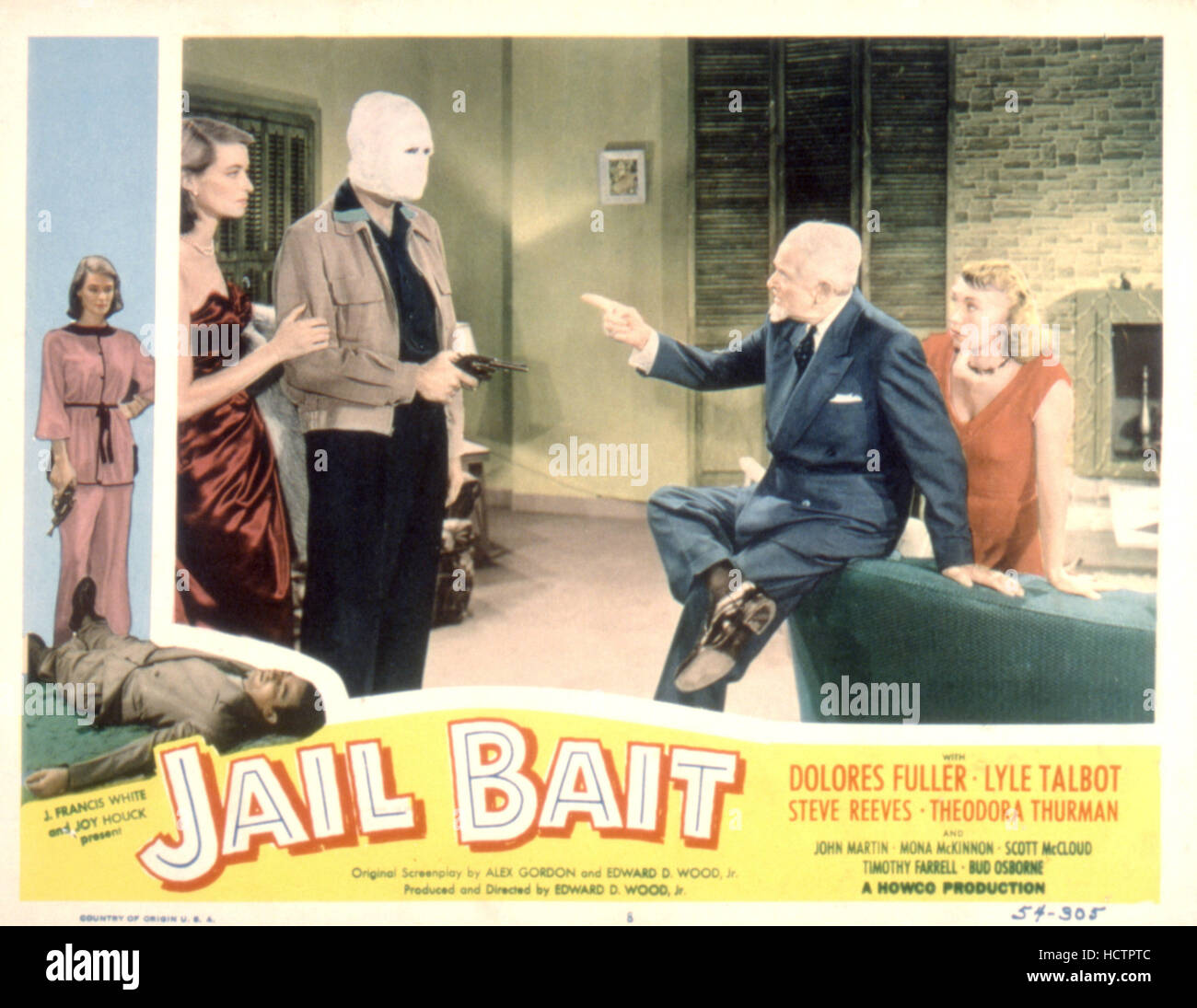 JAIL BAIT, Theodora Thurman, Timothy Farrell, Herbert Rawlinson ...
