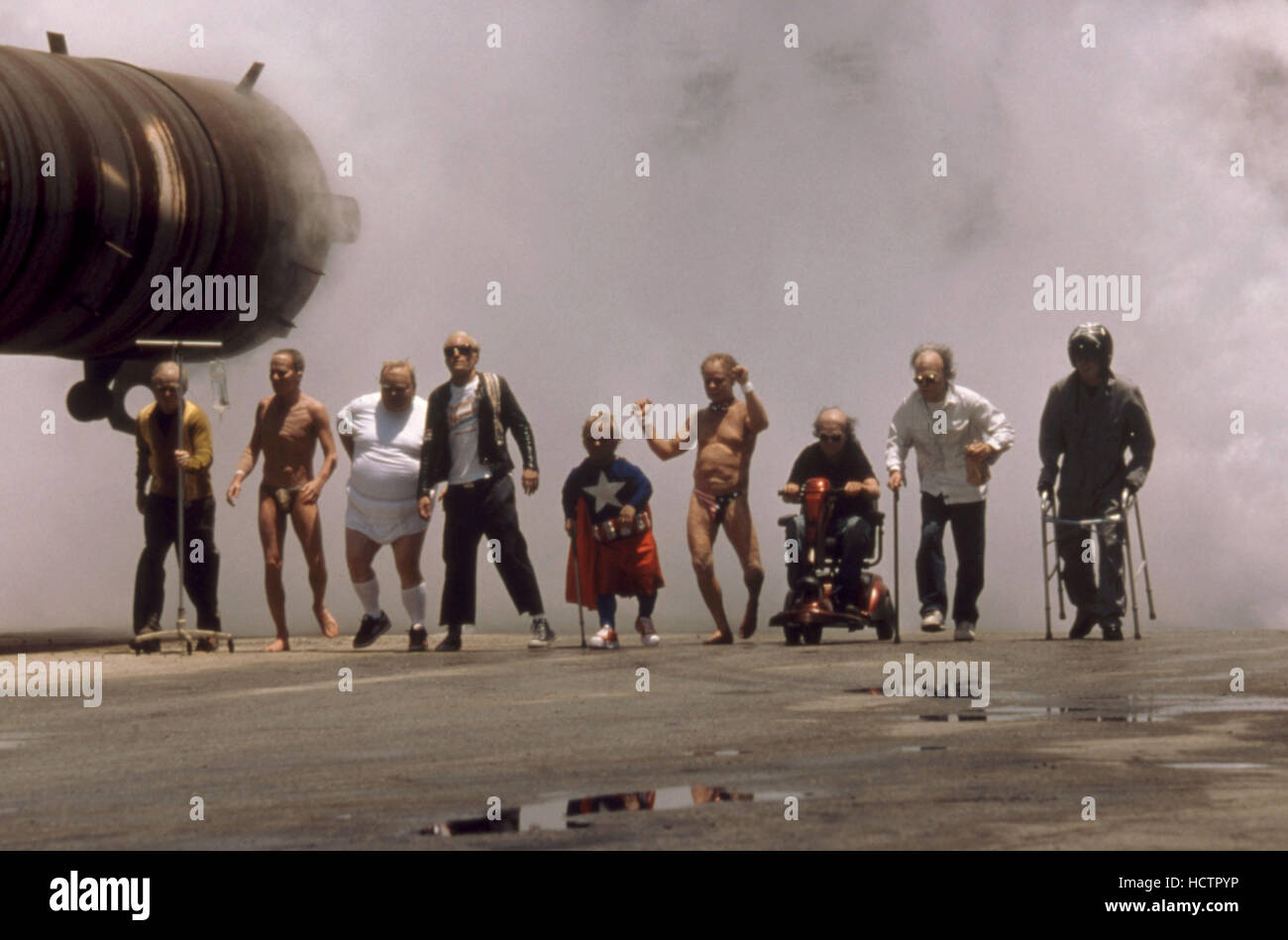 JACKASS: THE MOVIE, Jason Acuna (center), 2002. ©Paramount/courtesy ...