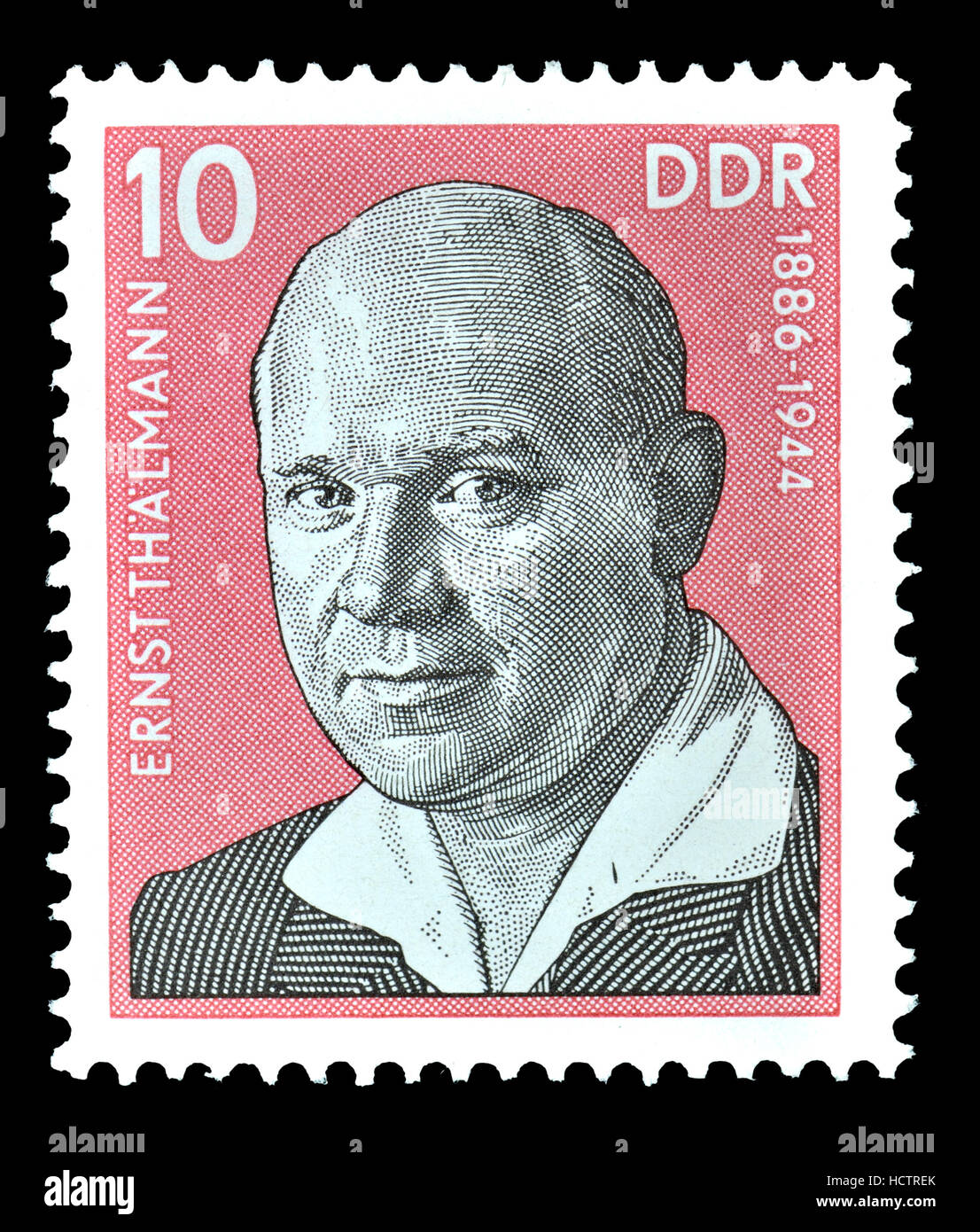 East German (DDR) Postage Stamp (1976) : Ernst Thalmann (1886-1944 ...