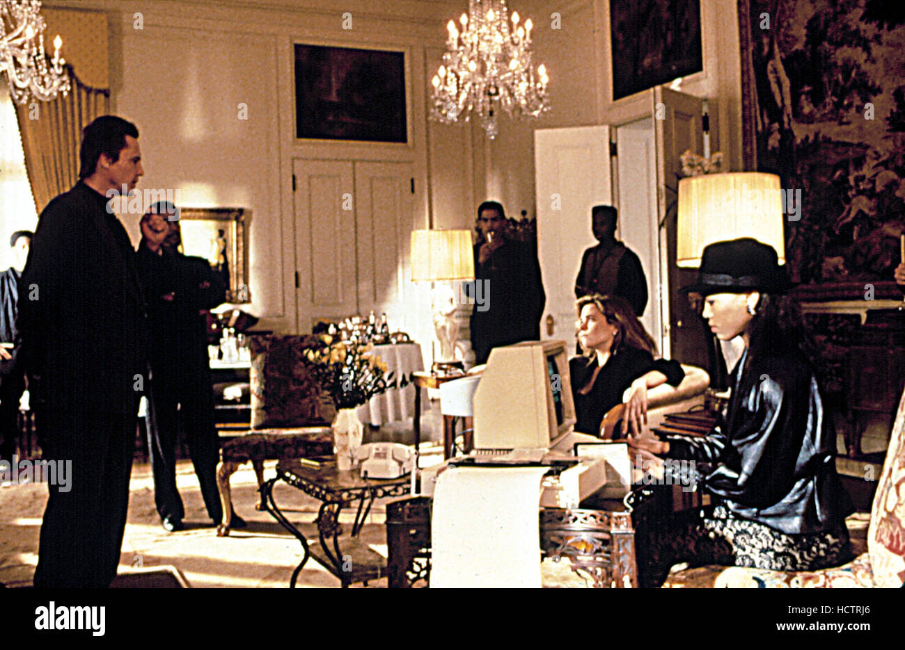 KING OF NEW YORK, Christopher Walken, Janet Julian, Theresa Randle, etc ...