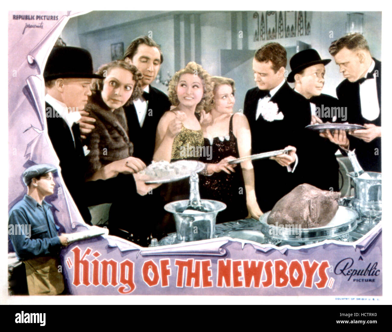 KING OF THE NEWSBOYS, William Benedict, Alice White, Horace McMahon, Gloria Rich, Mary Kornman ...