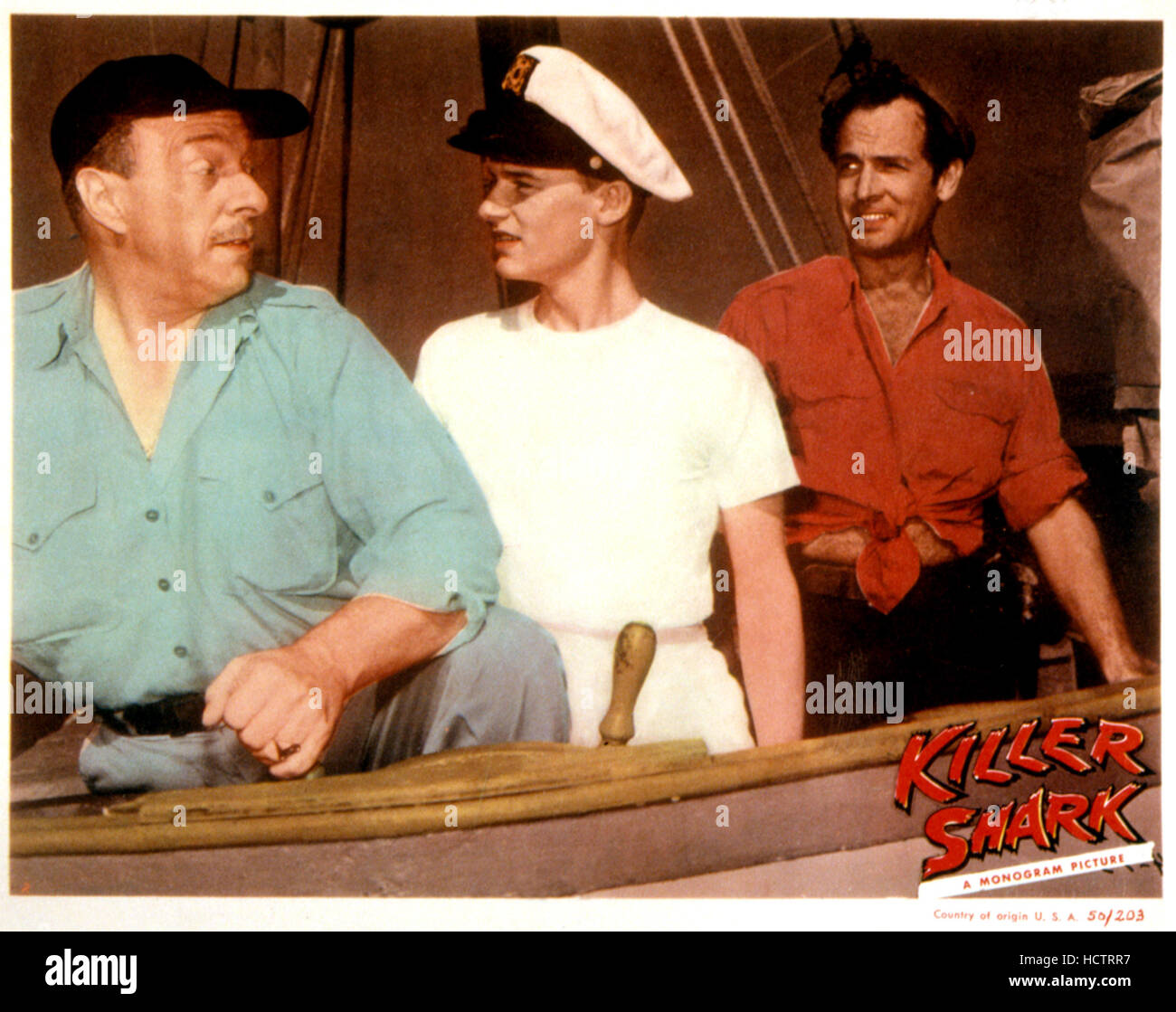 KILLER SHARK, Roddy McDowall, Roland Winters, 1950 Stock Photo - Alamy