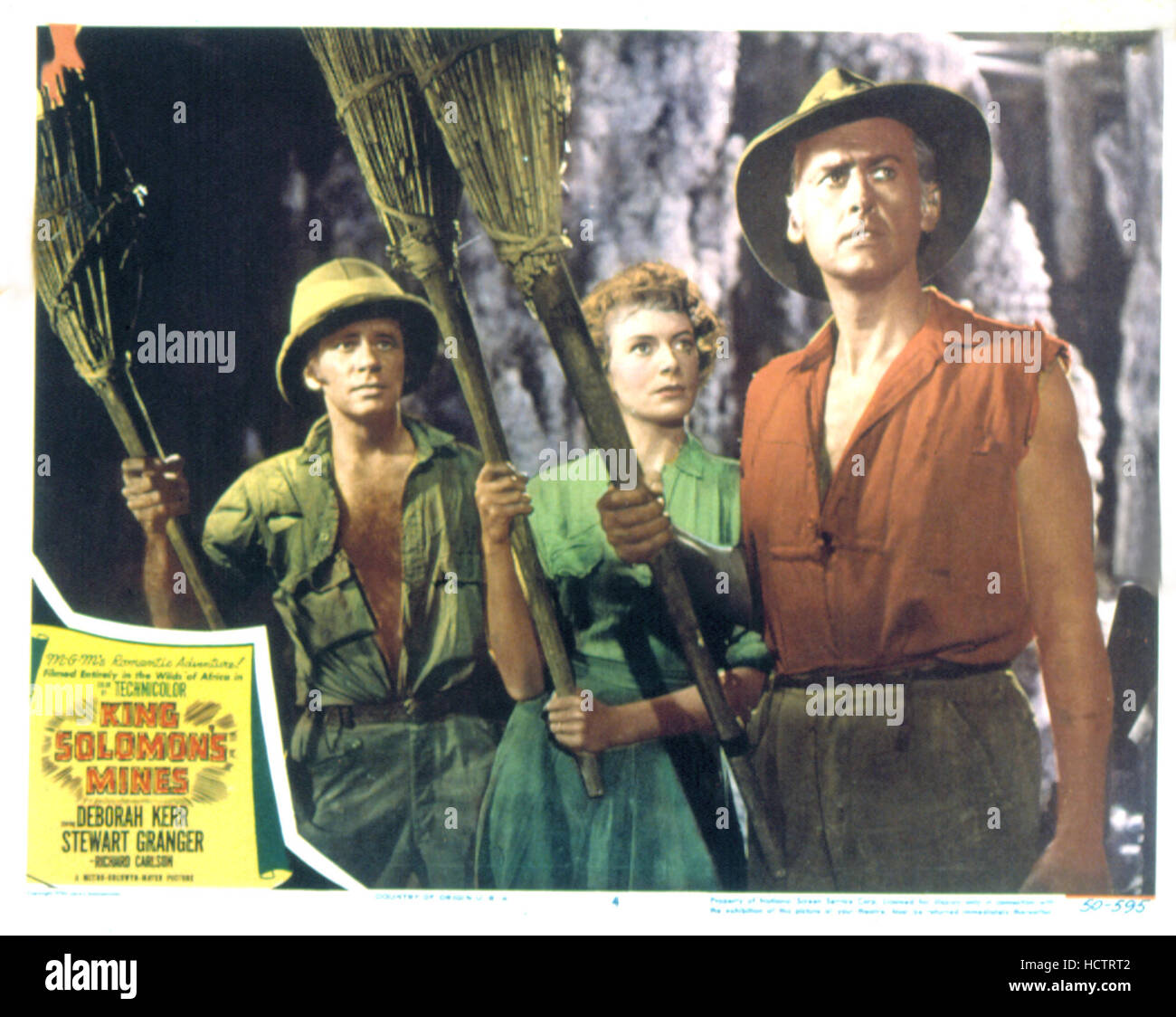 KING SOLOMON'S MINES, Richard Carlson, Deborah Kerr, Stewart Granger ...