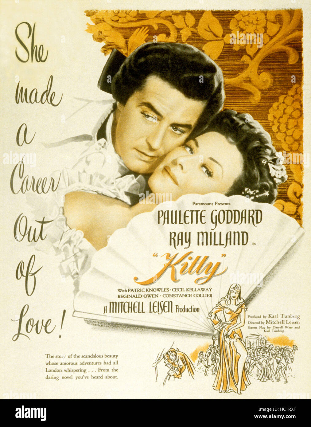 KITTY, Ray Milland, Paulette Goddard, 1945 Stock Photo - Alamy