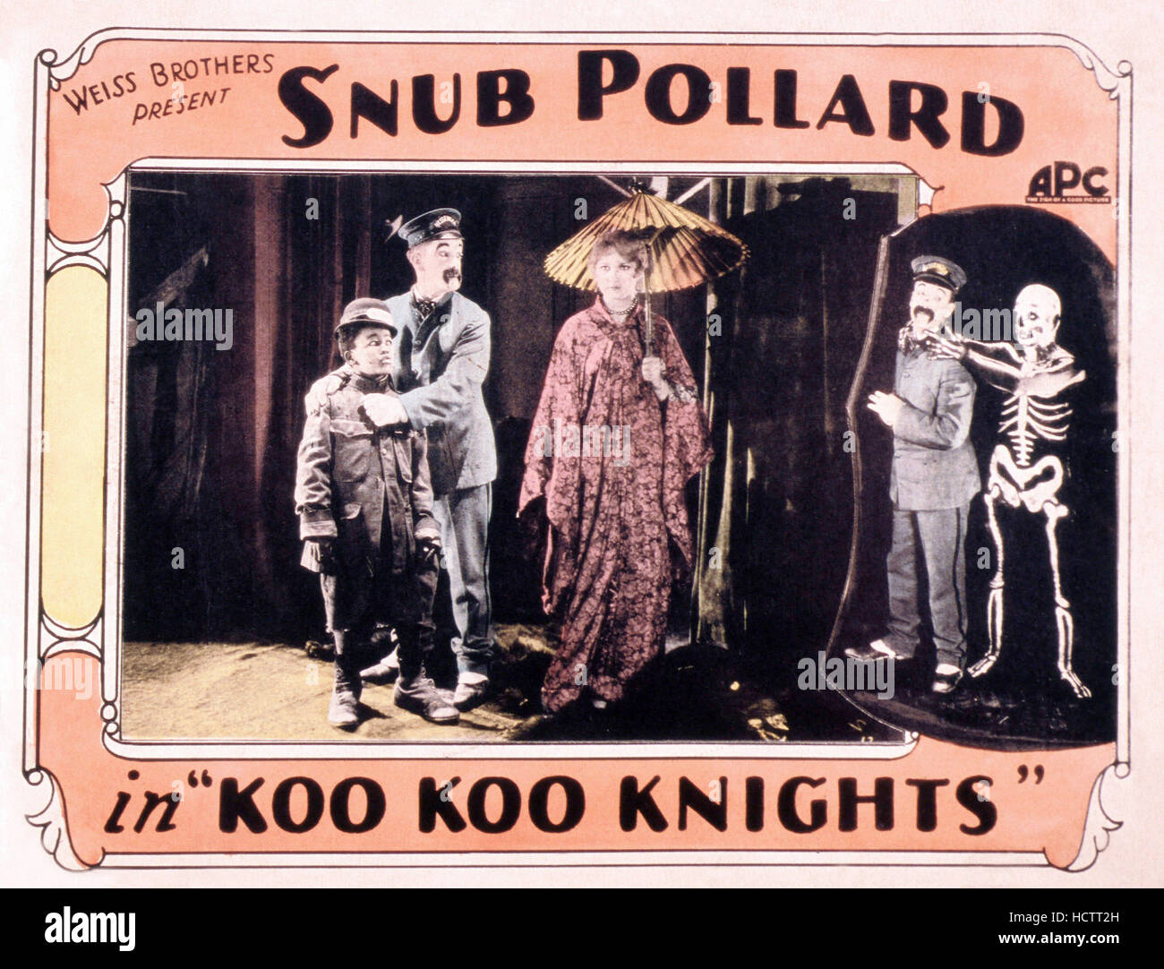 KOO KOO KNIGHTS, Snub Pollard (second from left and right), late 1920s ...