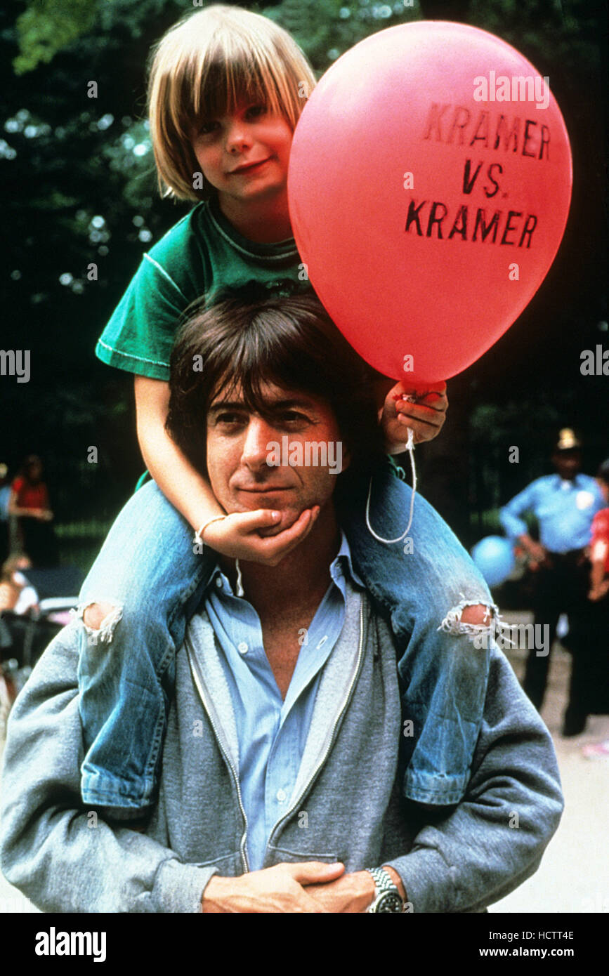 KRAMER VS. KRAMER, from top: Justin Henry, Dustin Hoffman on set, 1979 ...