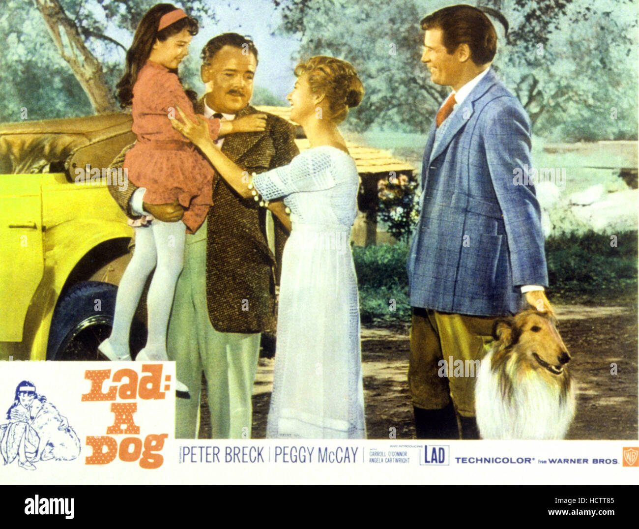 LAD: A DOG, l-r: Angela Cartwright, Carroll O'Connor, Peggy McCay ...