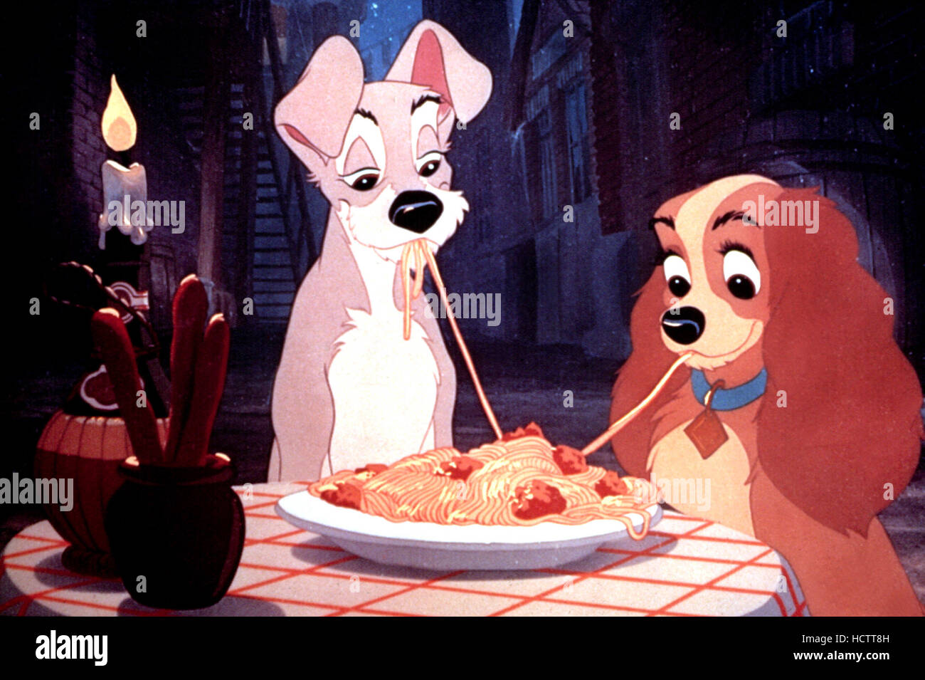 LADY AND THE TRAMP, Tramp, Lady, 1955 Stock Photo - Alamy