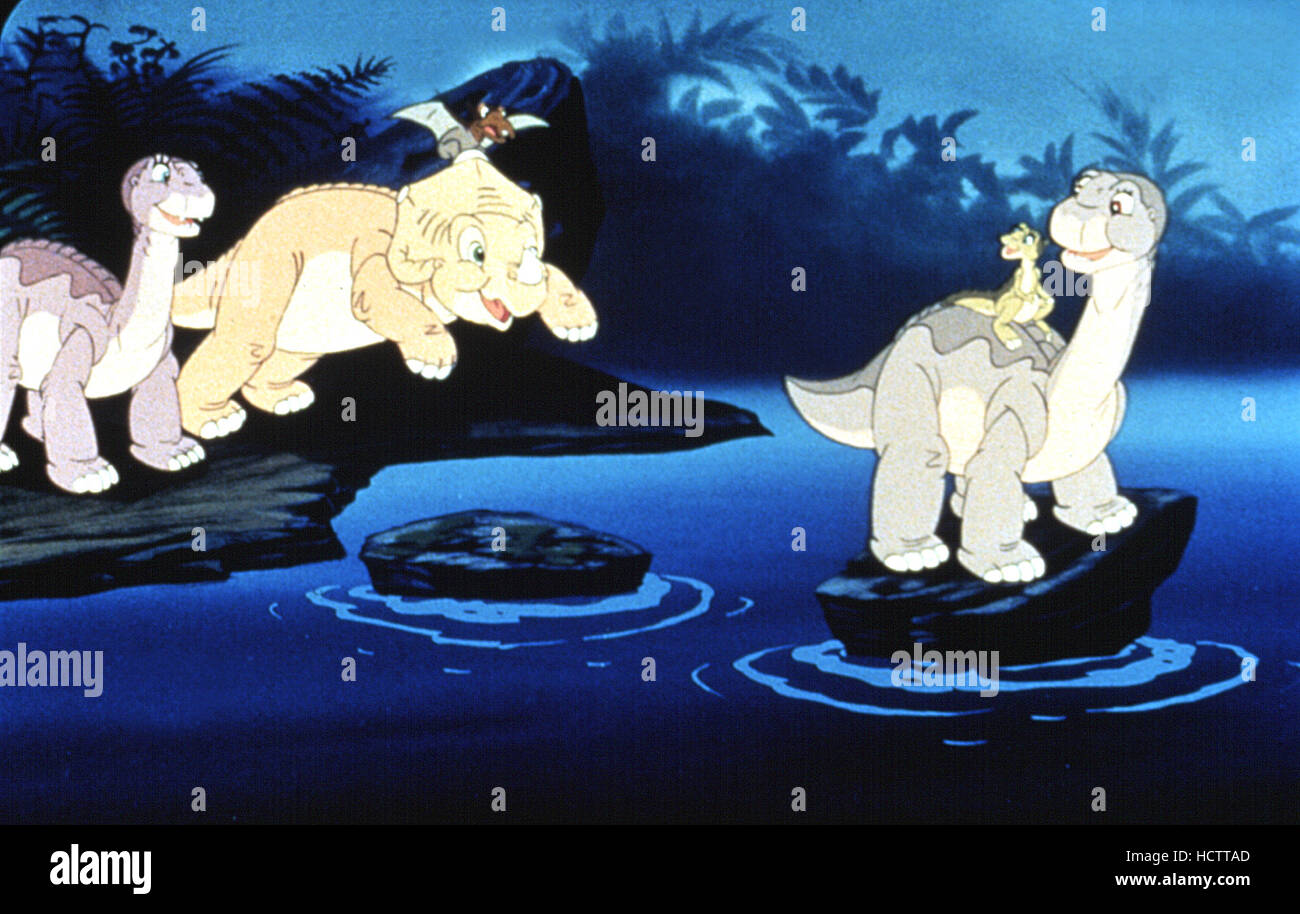 THE LAND BEFORE TIME, 1988 Stock Photo - Alamy