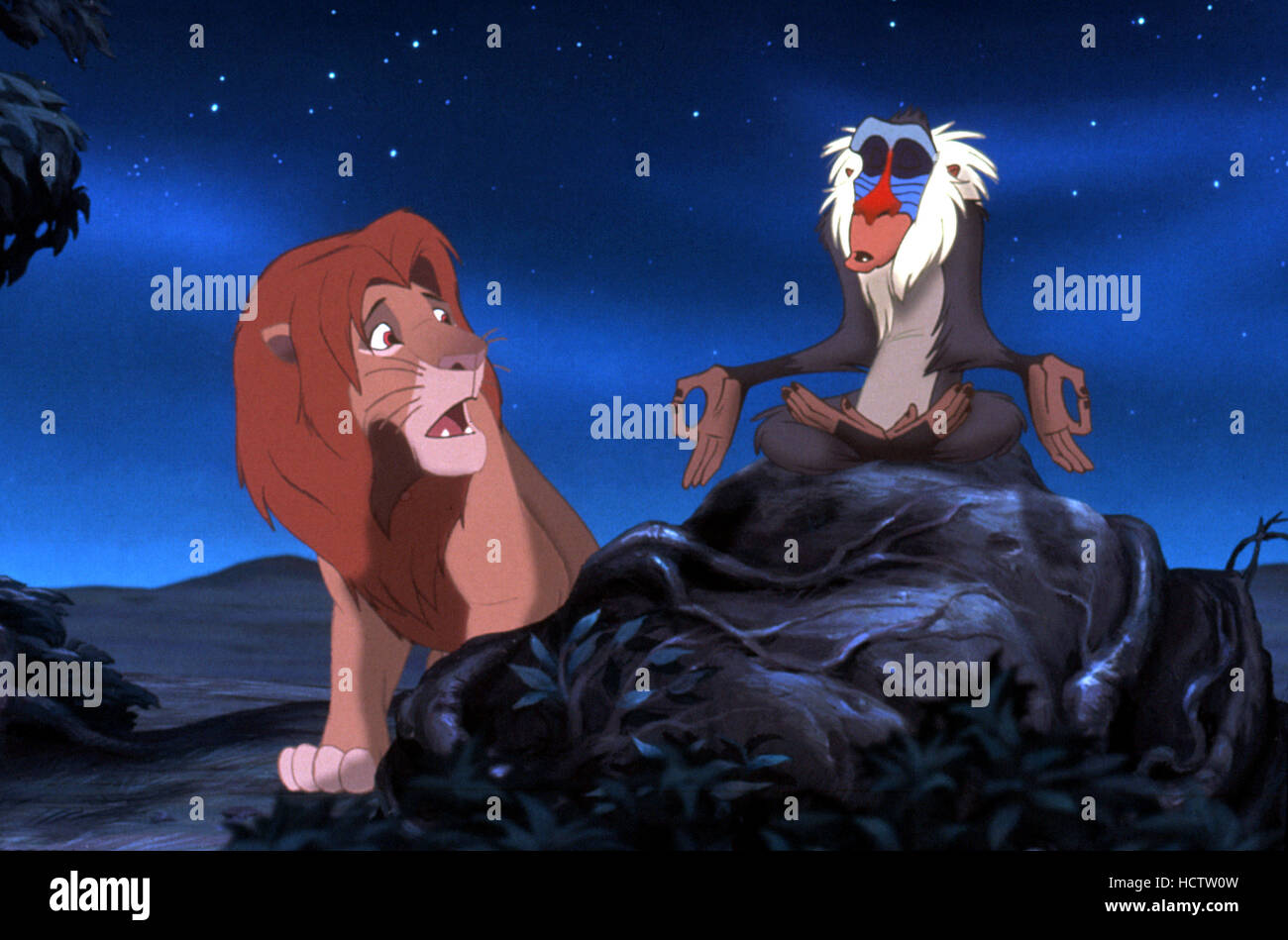 Lion king disney rafiki High Resolution Stock Photography and Images ...