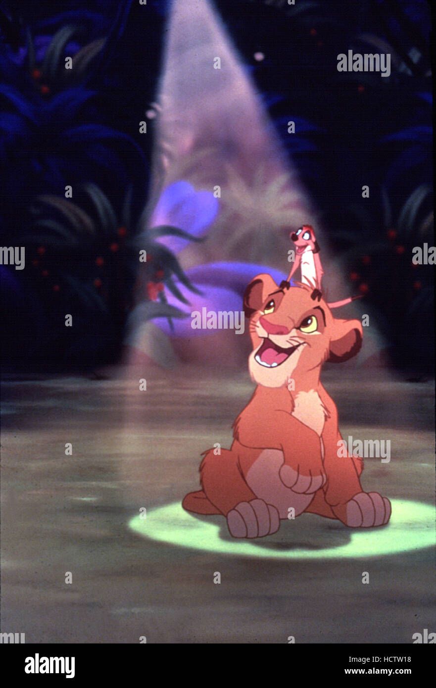 THE LION KING, Simba, Timon, 1994. ©Buena Vista Pictures/Courtesy ...