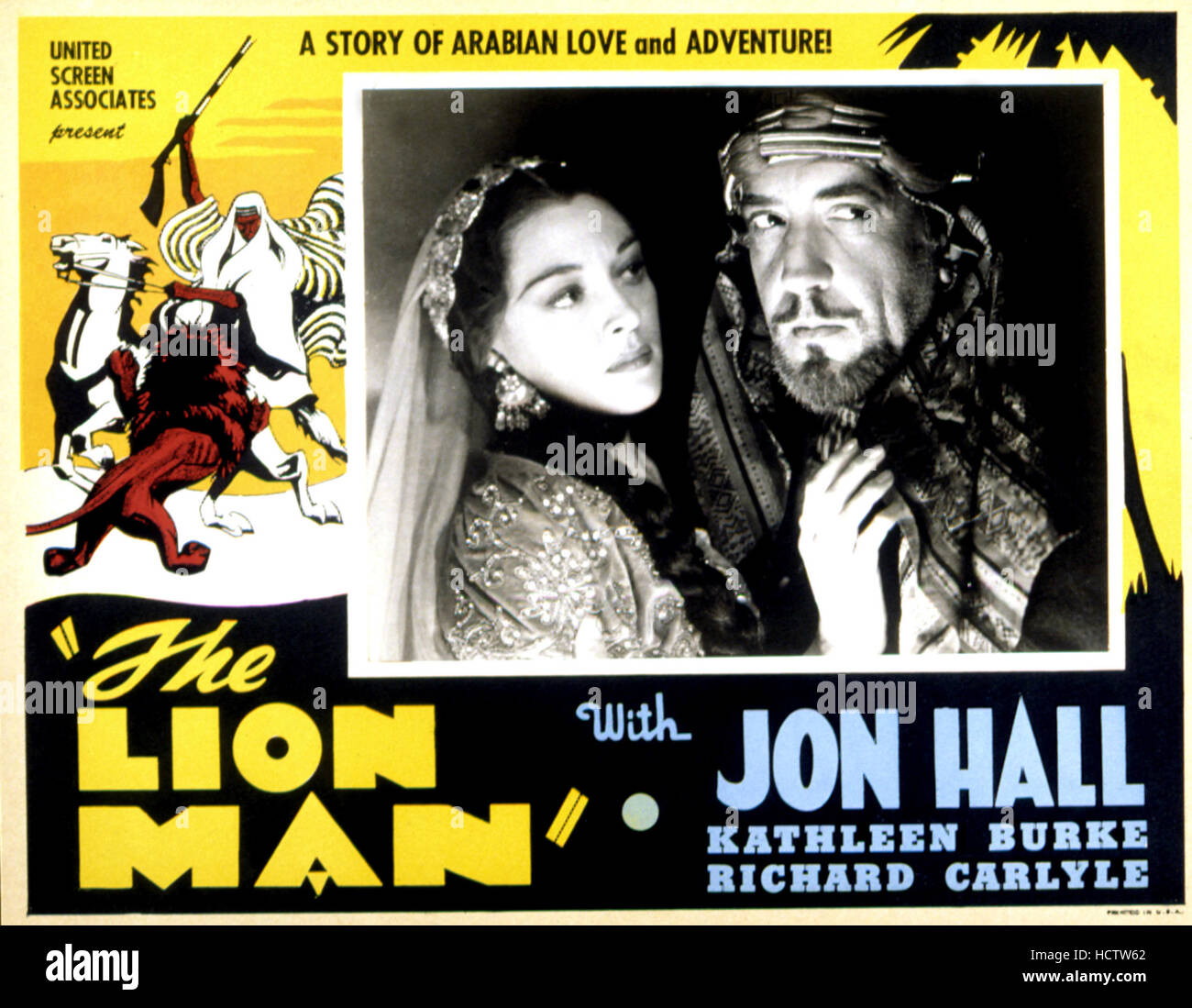 THE LION MAN, Kathleen Burke, Ted Adams, 1936 Stock Photo - Alamy