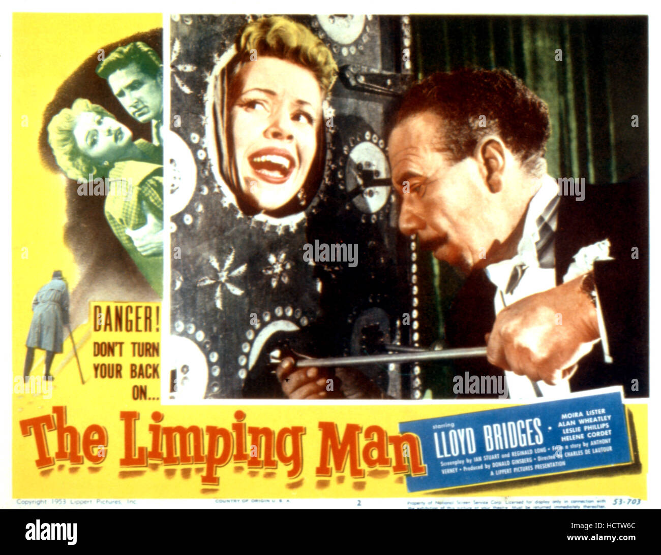THE LIMPING MAN, Moira Lister, 1953 Stock Photo - Alamy