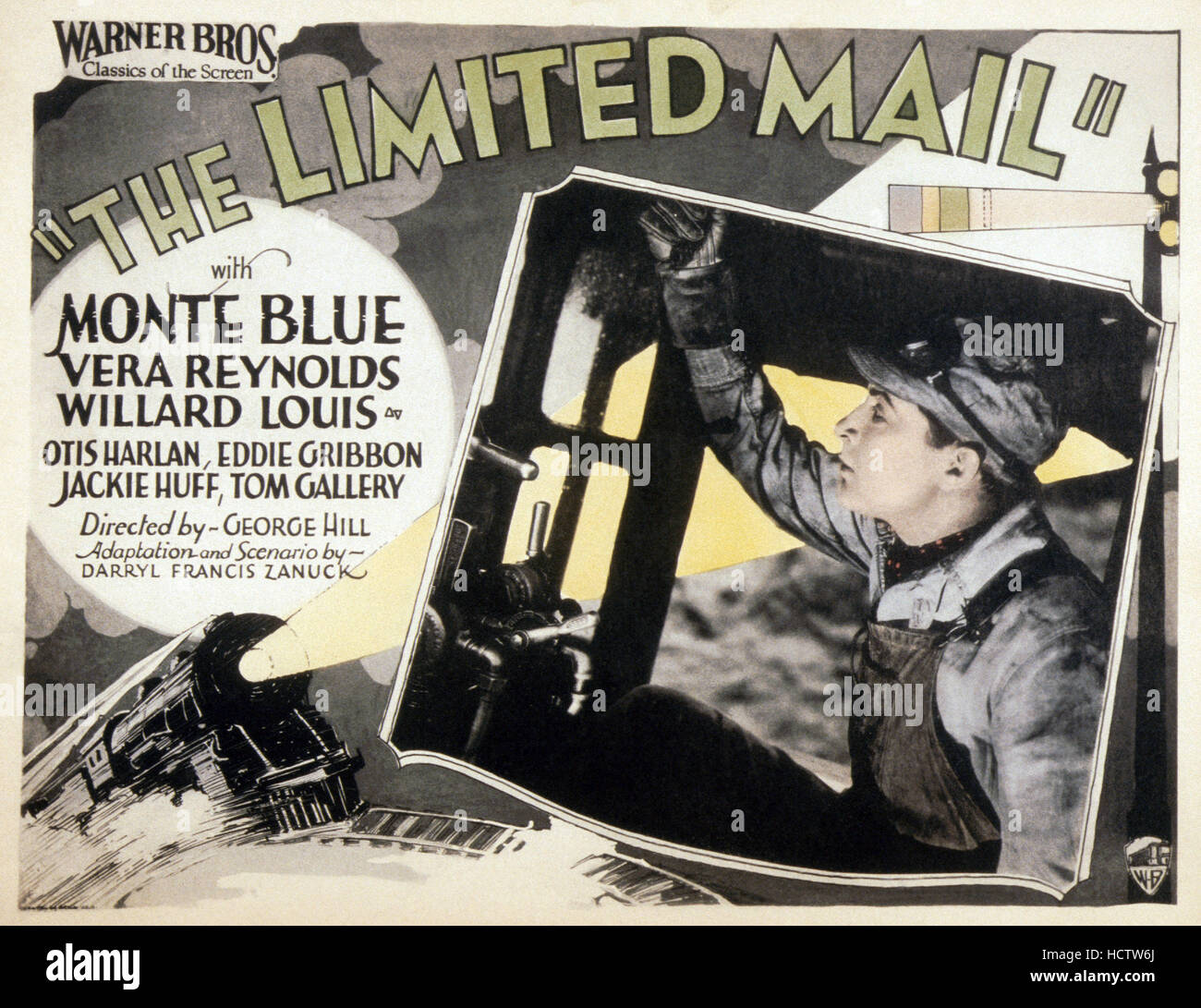 THE LIMITED MAIL, Monte Blue, 1925 Stock Photo - Alamy