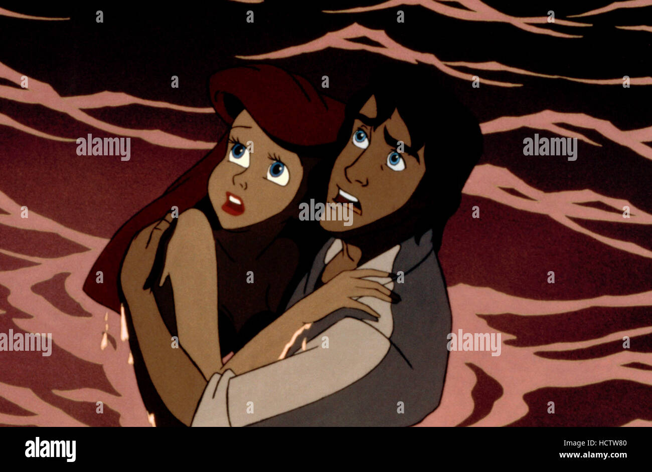 THE LITTLE MERMAID, Ariel, Prince Eric, 1989, (c)Walt Disney Pictures ...