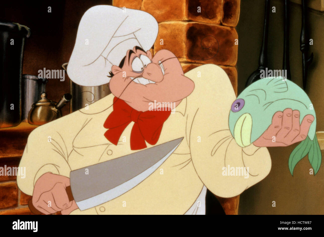 THE LITTLE MERMAID, Louis the chef, 1989, (c)Walt Disney Pictures ...
