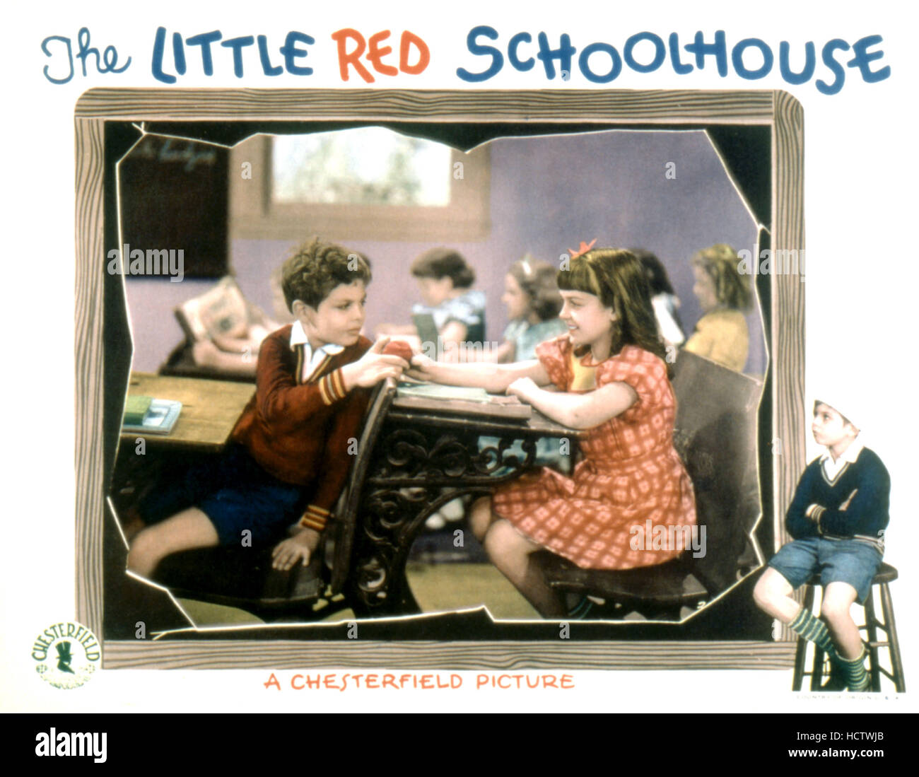 THE LITTLE RED SCHOOLHOUSE, Dickie Moore, Gloria Browne, 1936 Stock ...