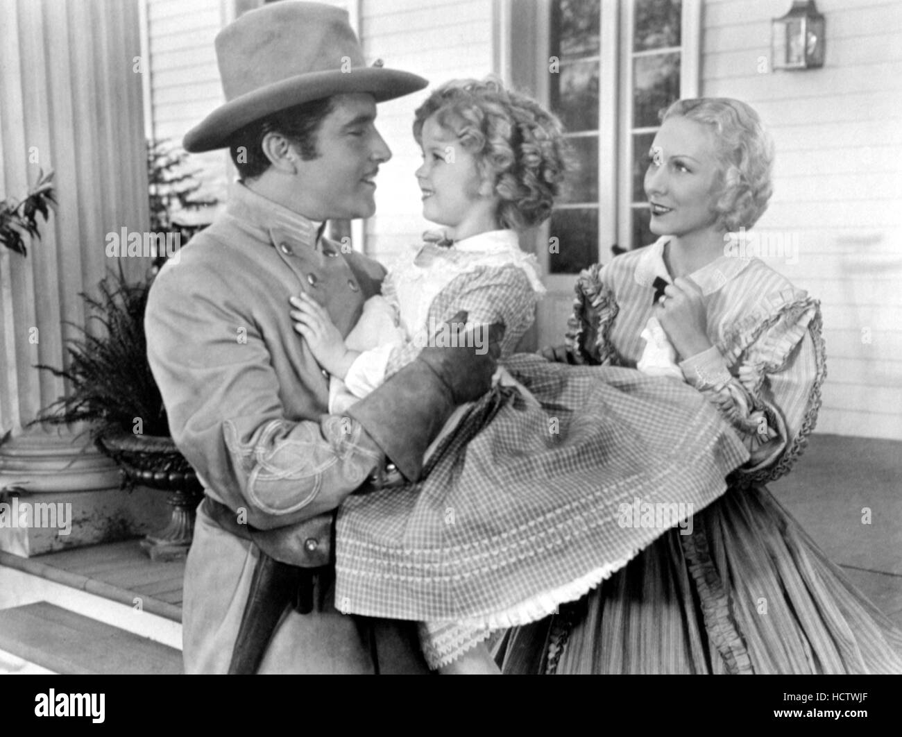 THE LITTLEST REBEL, John Boles, Shirley Temple, Karen Morley, 1935, TM ...