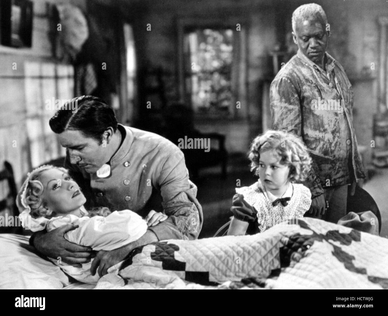 THE LITTLEST REBEL, Karen Morley, John Boles, Shirley Temple, Bill Robinson, 1935, TM ...