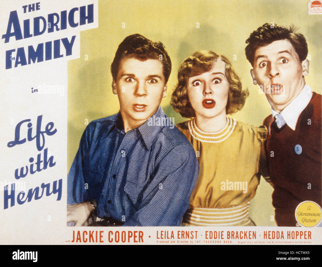 LIFE WITH HENRY, from left, Jackie Cooper, (as Henry Aldrich), Leila ...