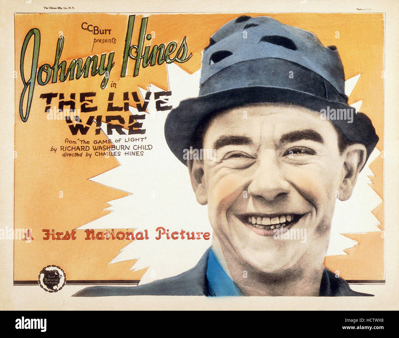 THE LIVE WIRE, Johnny Hines, 1925 Stock Photo - Alamy