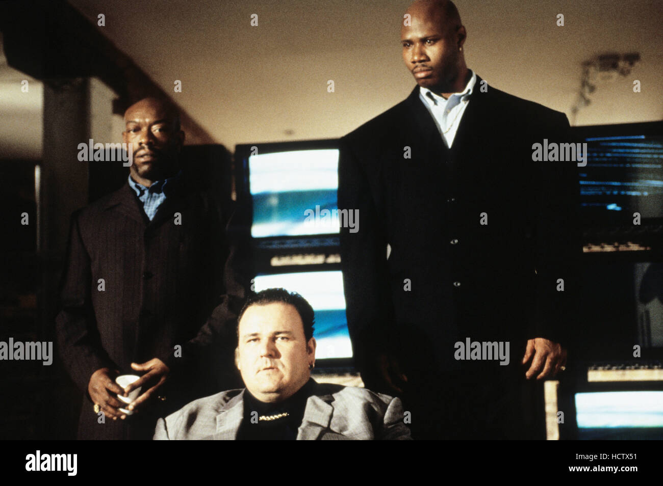 LOCK, STOCK AND TWO SMOKING BARRELS, from left: Elwin David, Stephen ...